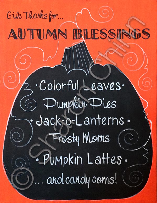 Autumn Blessings – Sharon Chinn