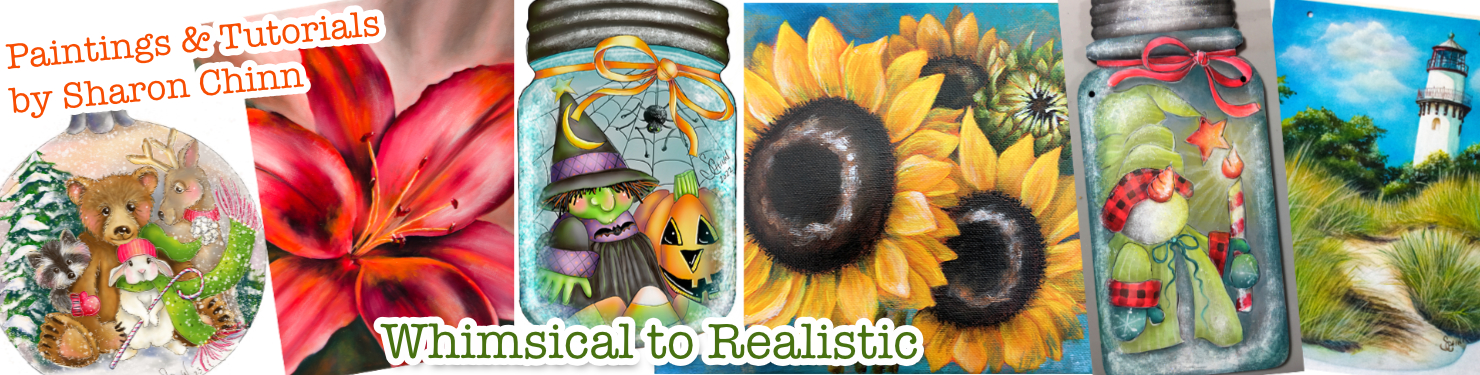Sharon Chinn – Whimsical to Realistic Painting